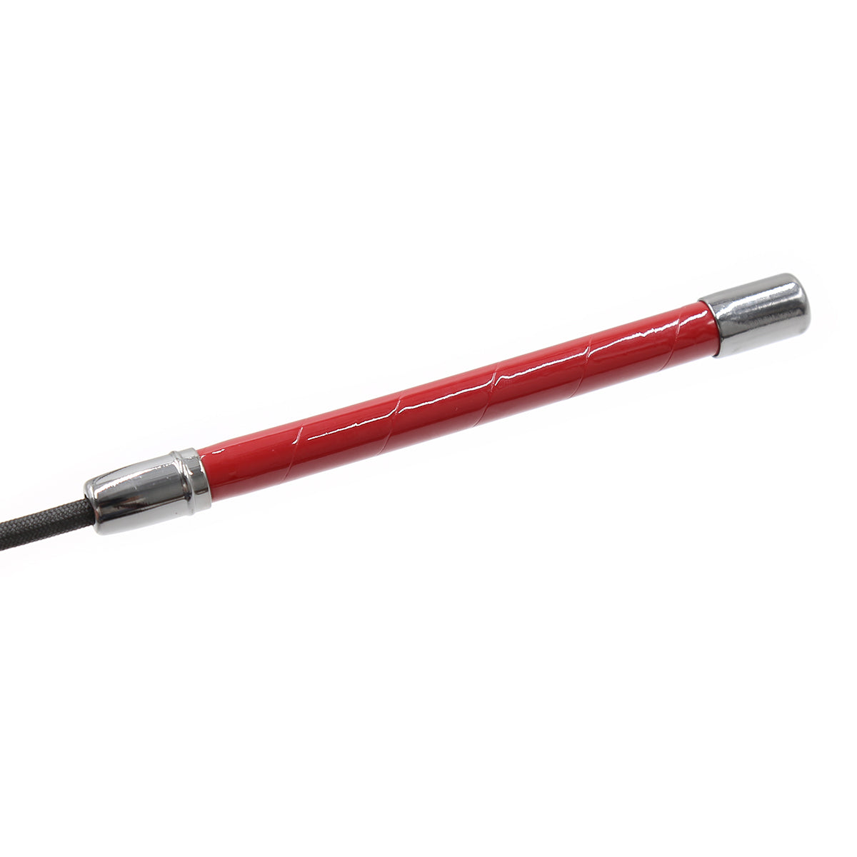Wide Tip Red Riding Crop – S & G - TLZ